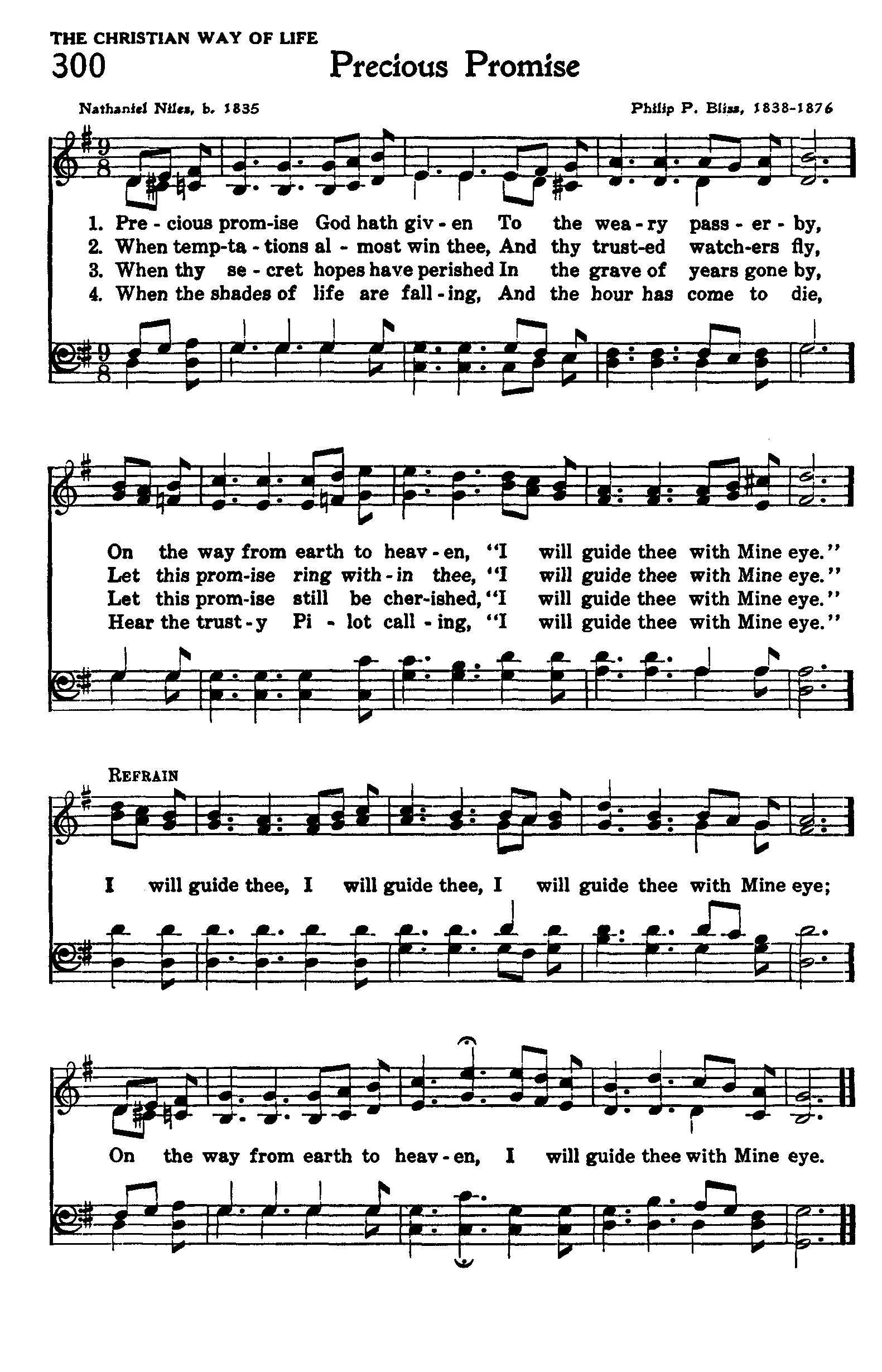 Precious Promise God Hath Given - Hymn Lyrics and Info